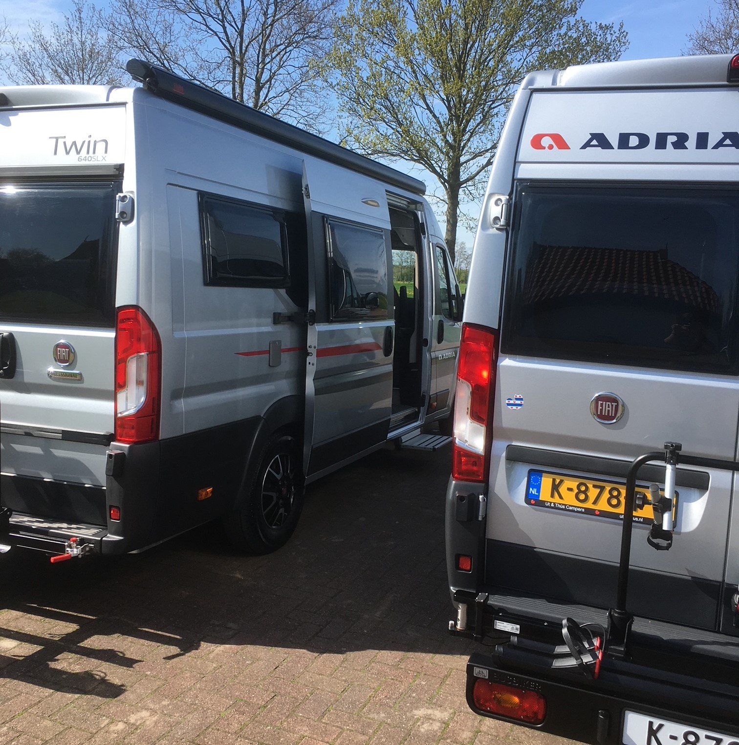 Twins zoeken nieuwe camperfans - Ut & Thus